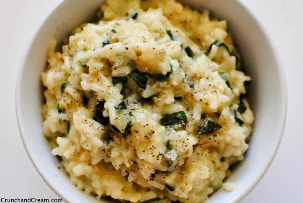 Foolproof Fresh Herb Risotto - Crunch & Cream