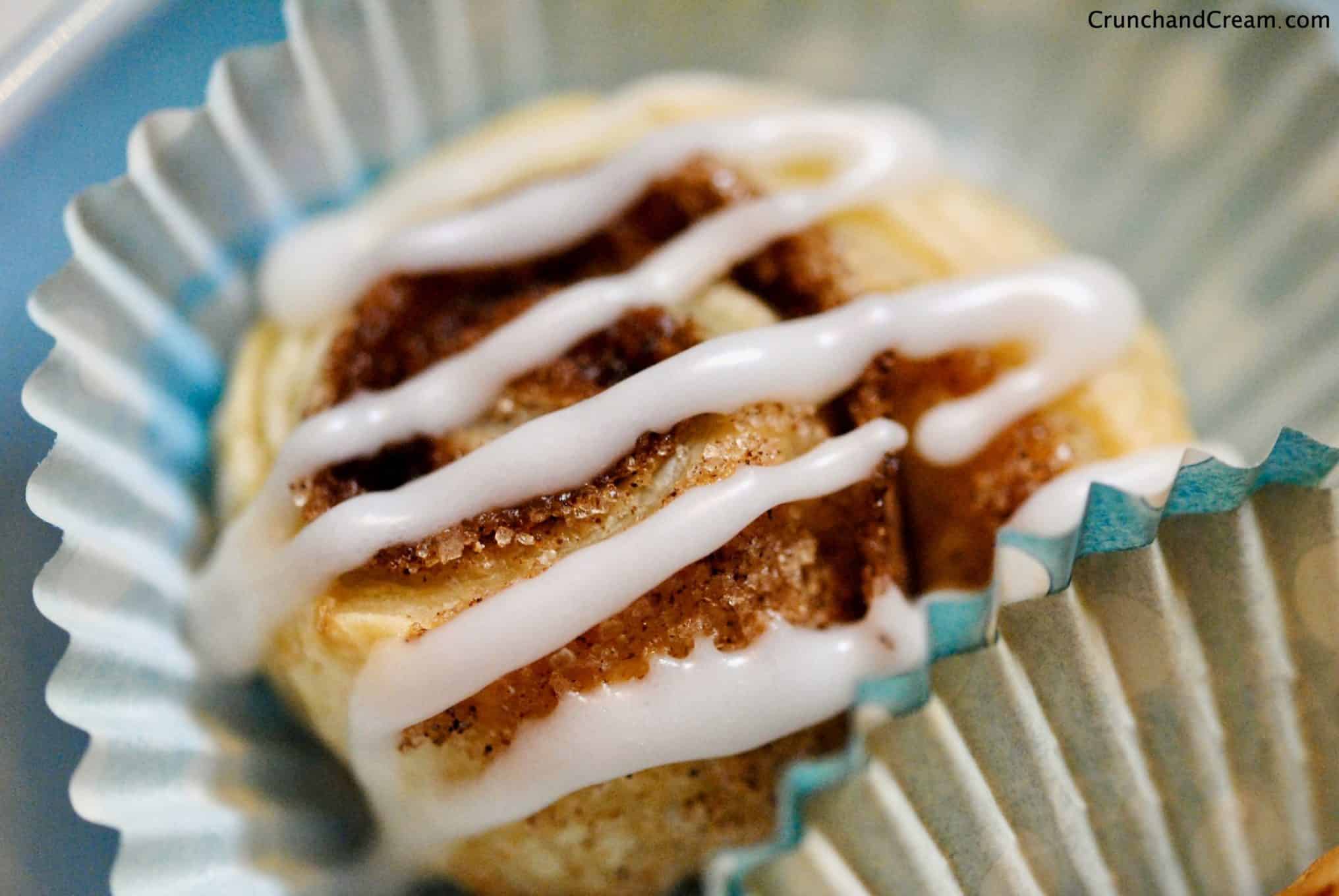Mini Cinnamon Roll Bites Recipe - Crunch & Cream