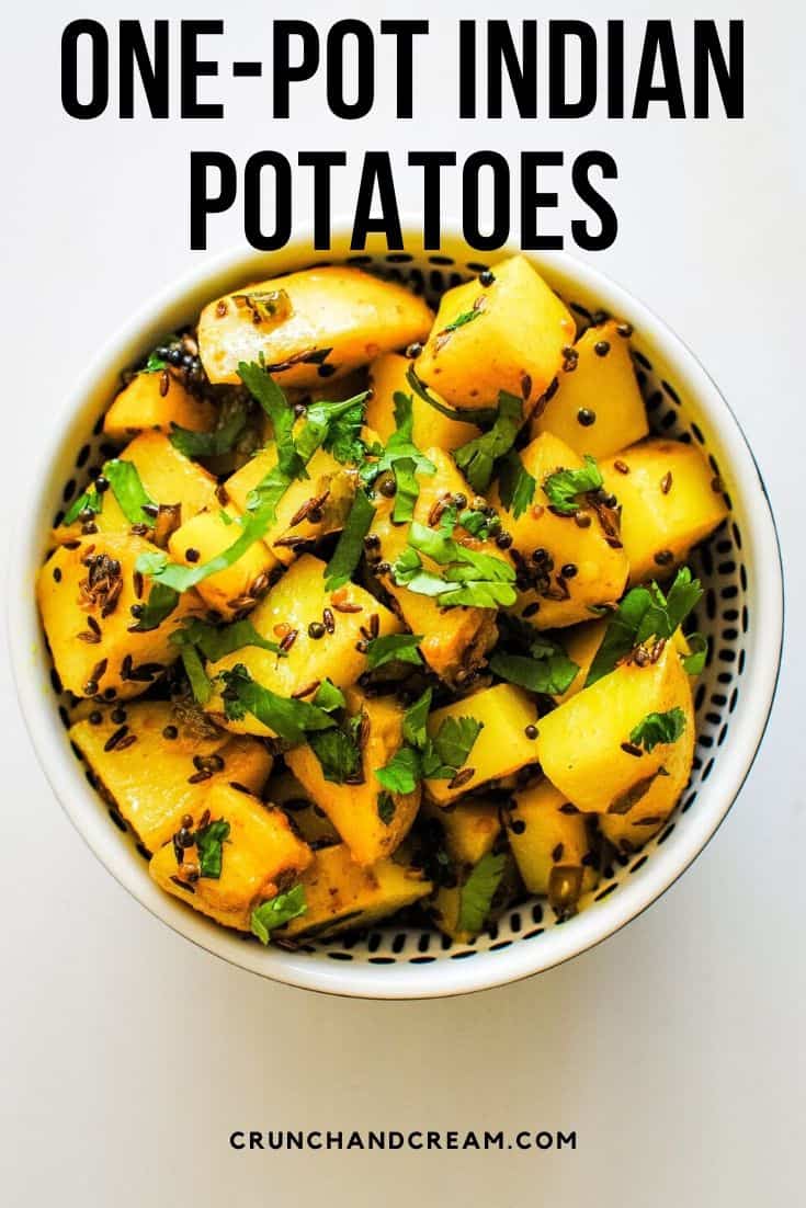 One-Pot Indian Potatoes - Crunch & Cream