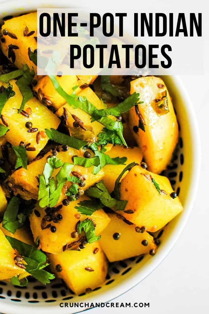 One-Pot Indian Potatoes - Crunch & Cream