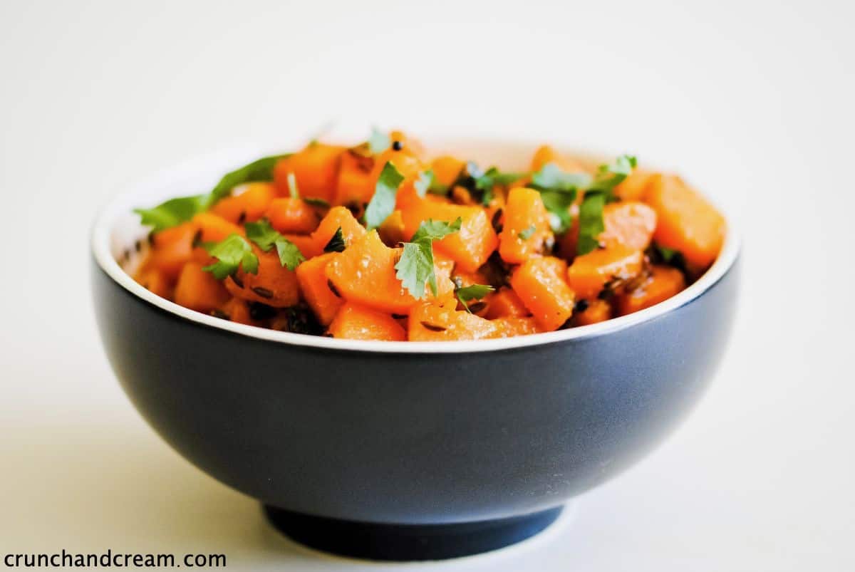 Simple One-Pot Indian Carrots - Crunch & Cream